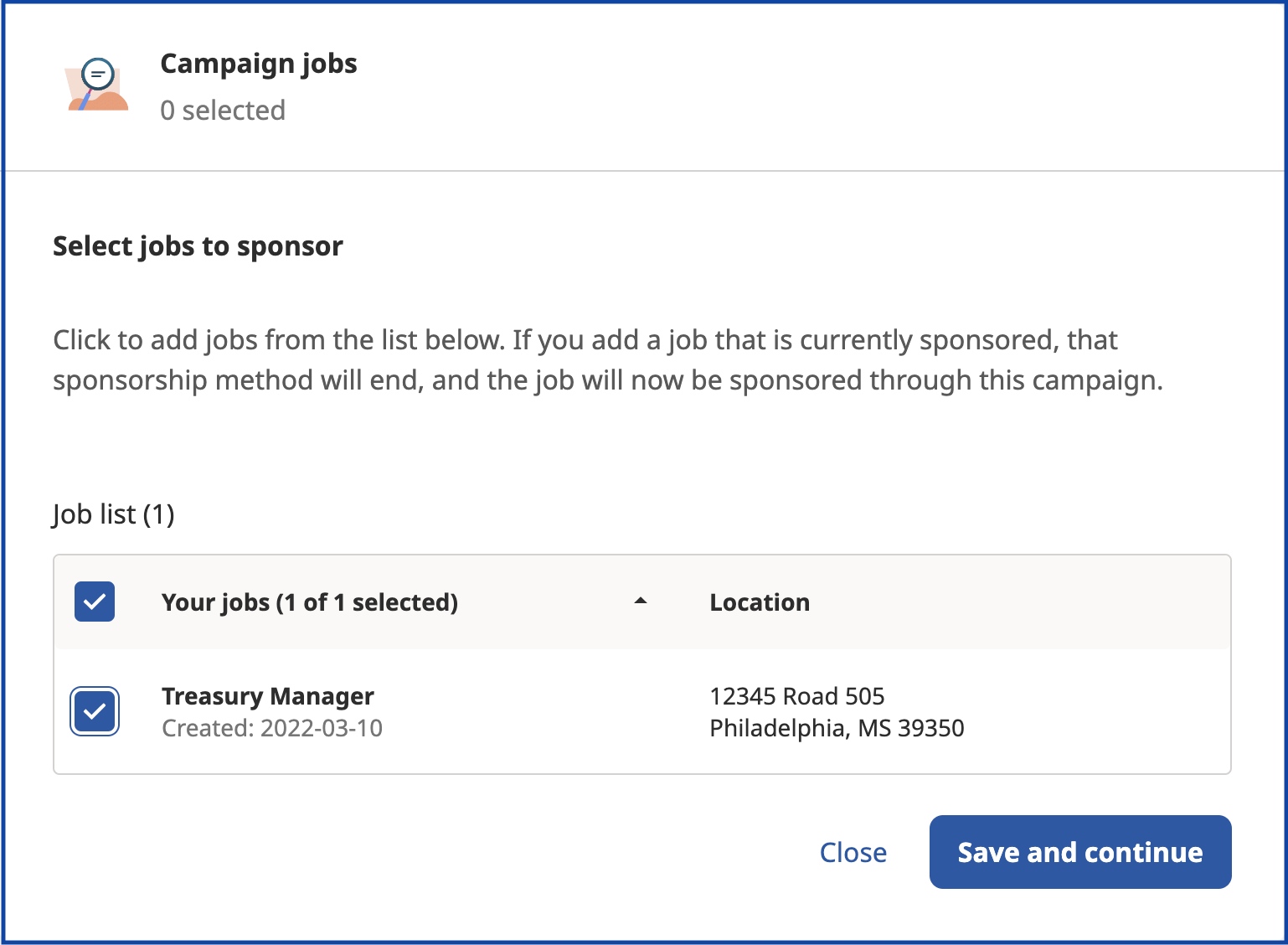 How to set up a Campaign